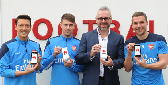 Huawei Becomes Official Smartphone Partner of Arsenal - iSportConnect